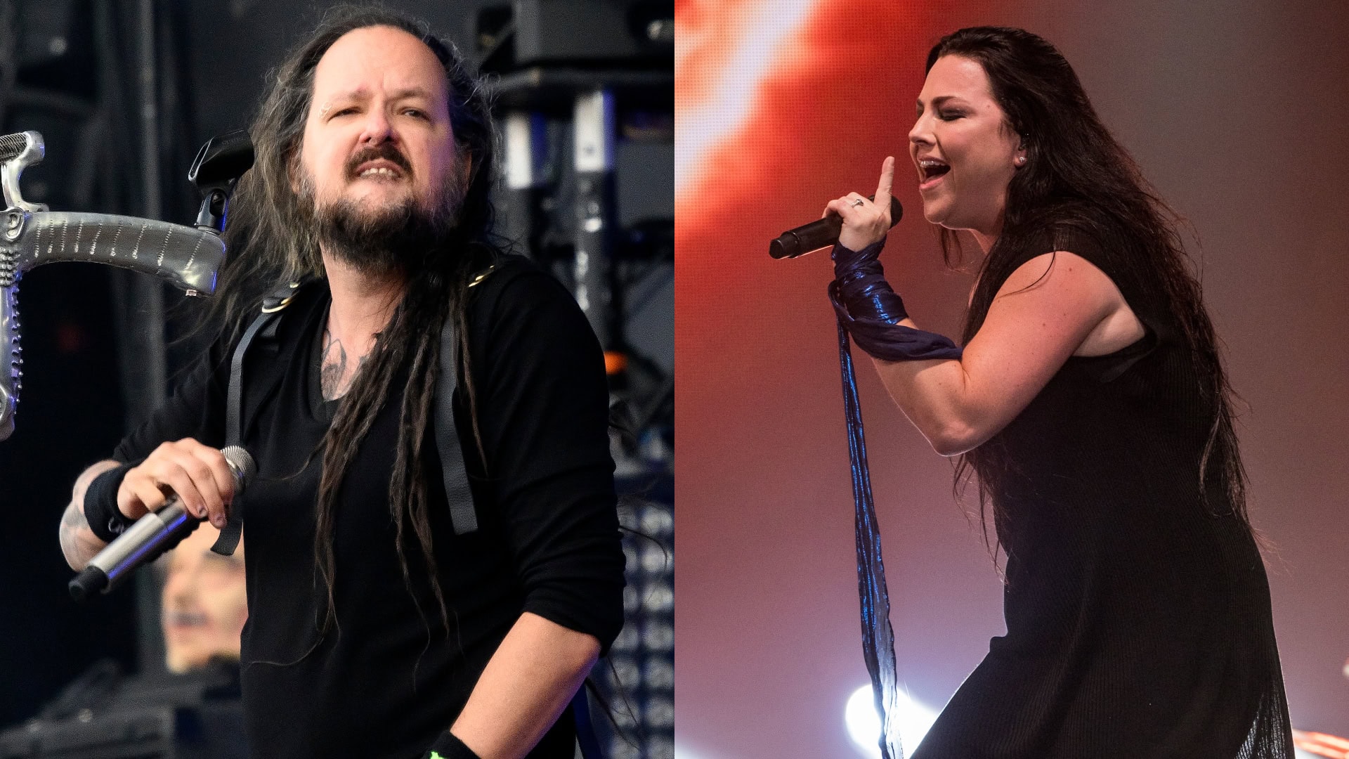 Jonathan Davis ja Amy Lee keskustelevat musiikin tilasta ...