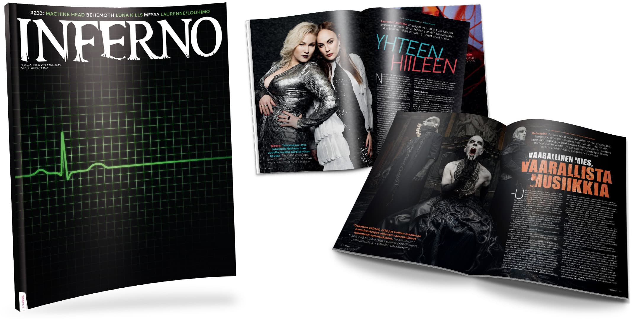 Inferno 3/2025: Behemoth, Machine Head, Messa, The Man-Eating Tree ...